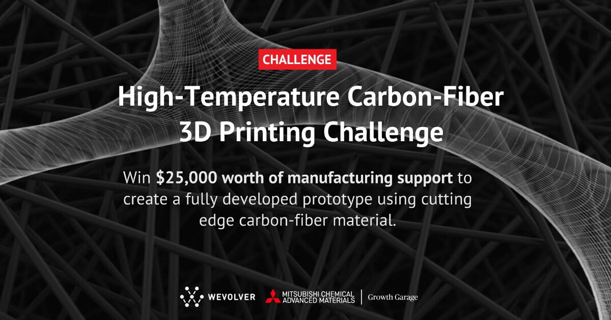 High-temperature carbon-fiber 3D printing challenge | Open Innovation hub